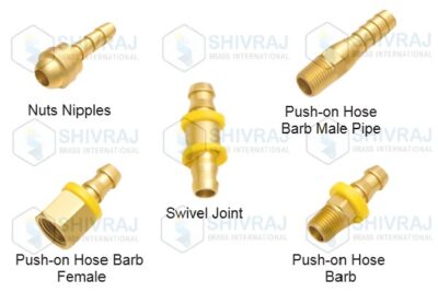 BRASS HOSE BARB FITTINGS - Brass Fittings Manufacturer in India